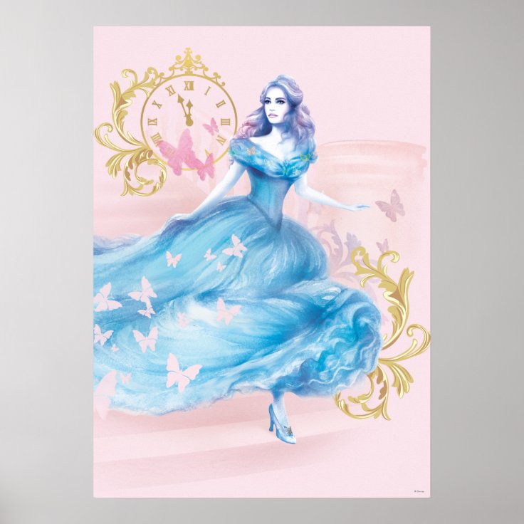 Cinderella Approaching Midnight Poster | Zazzle