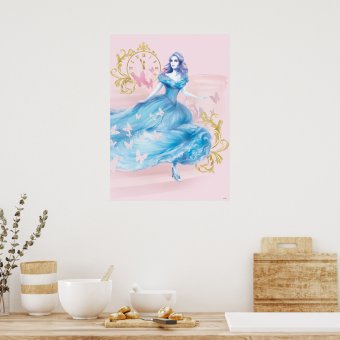Cinderella Approaching Midnight Poster | Zazzle