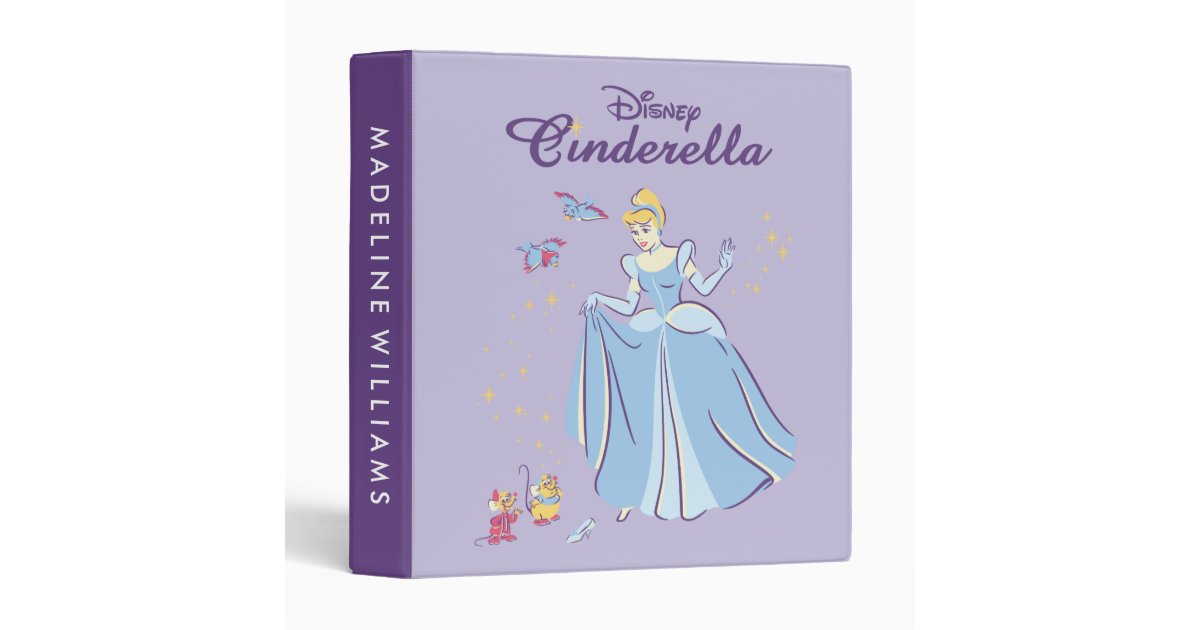 Cinderella | Bibbidi, Bobbidi, Boo Binder | Zazzle