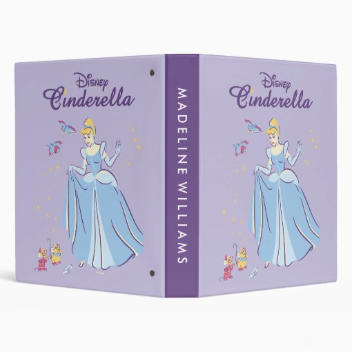 Cinderella | Bibbidi, Bobbidi, Boo Binder | Zazzle
