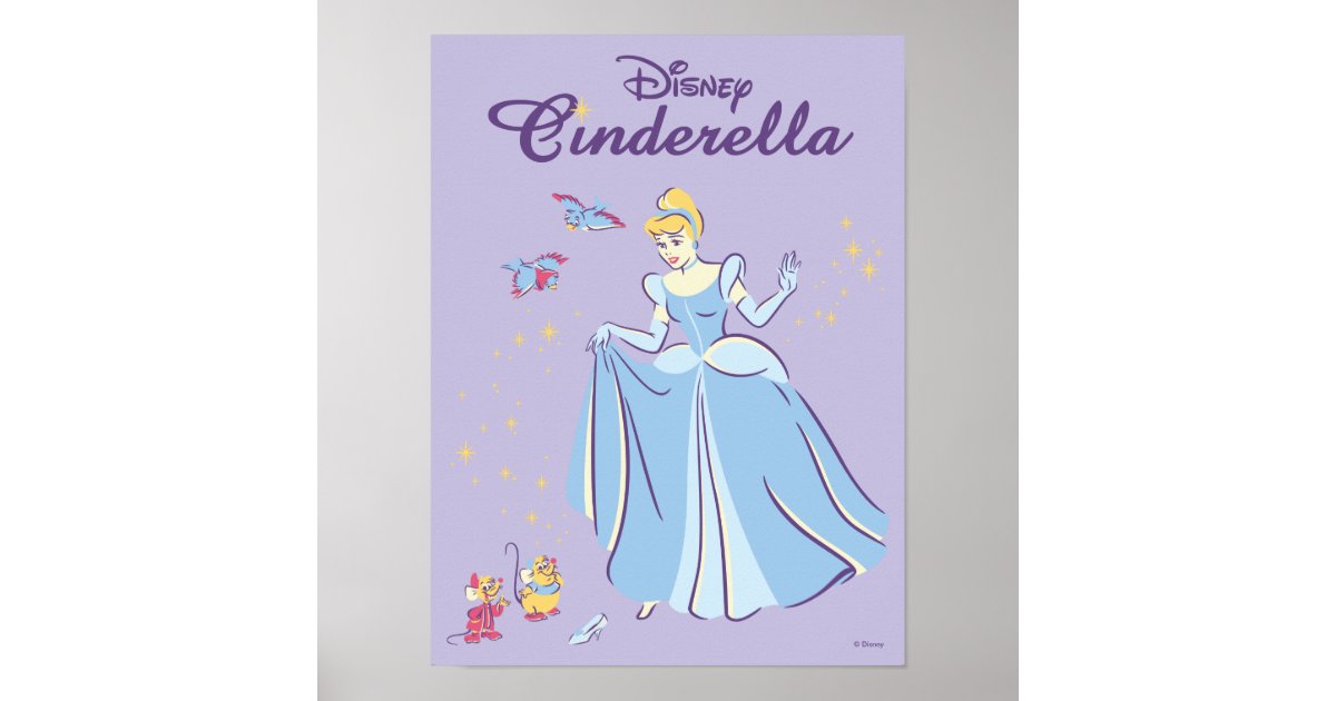 Cinderella | Bibbidi, Bobbidi, Boo Poster | Zazzle