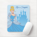 Cinderella & Castle Graphic Mouse Pad | Zazzle