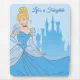 Cinderella & Castle Graphic Mouse Pad | Zazzle