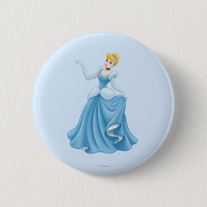 Cinderella Dancing Pinback Button | Zazzle.com