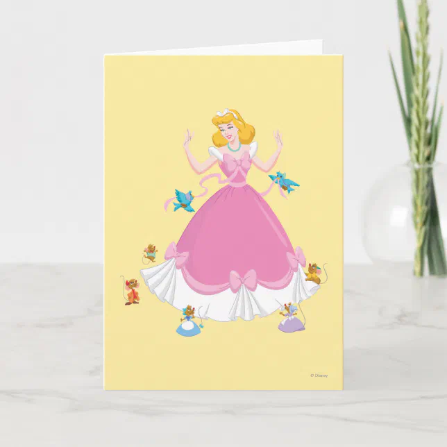 Cinderella & Friends Card | Zazzle