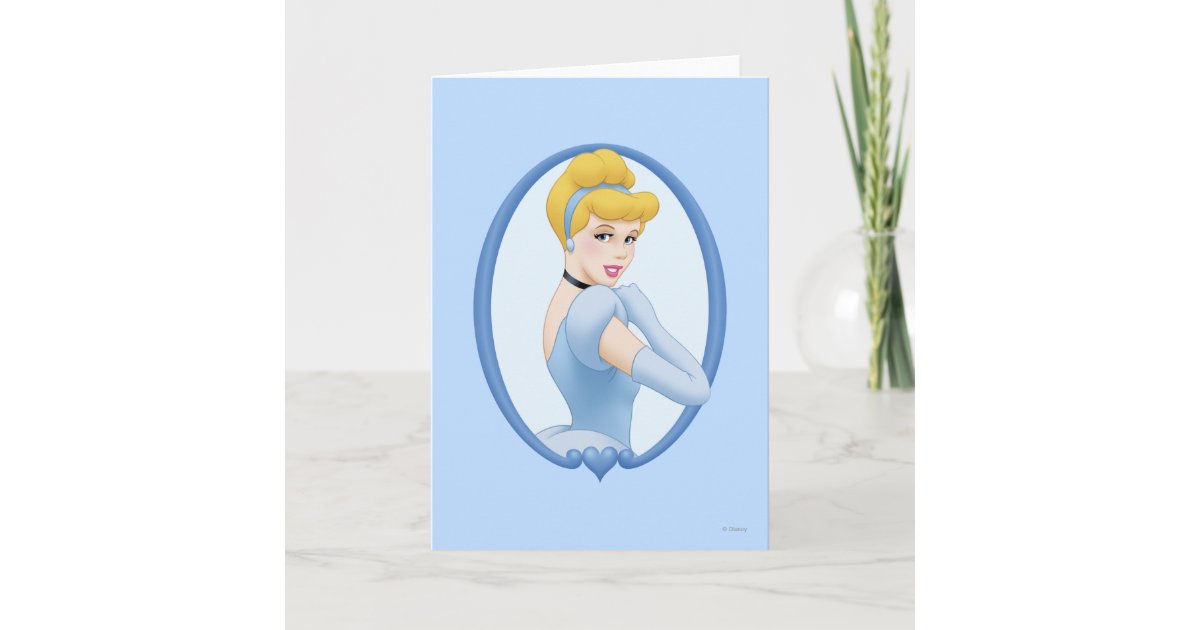 Cinderella in Frame Card | Zazzle