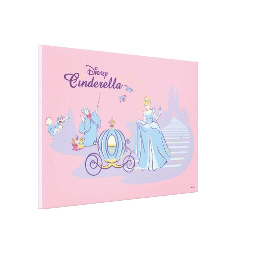 Cinderella Leaving the Ball Canvas Print | Zazzle
