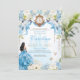 Cinderella Light Blue Royal Princess Quinceañera Invitation | Zazzle