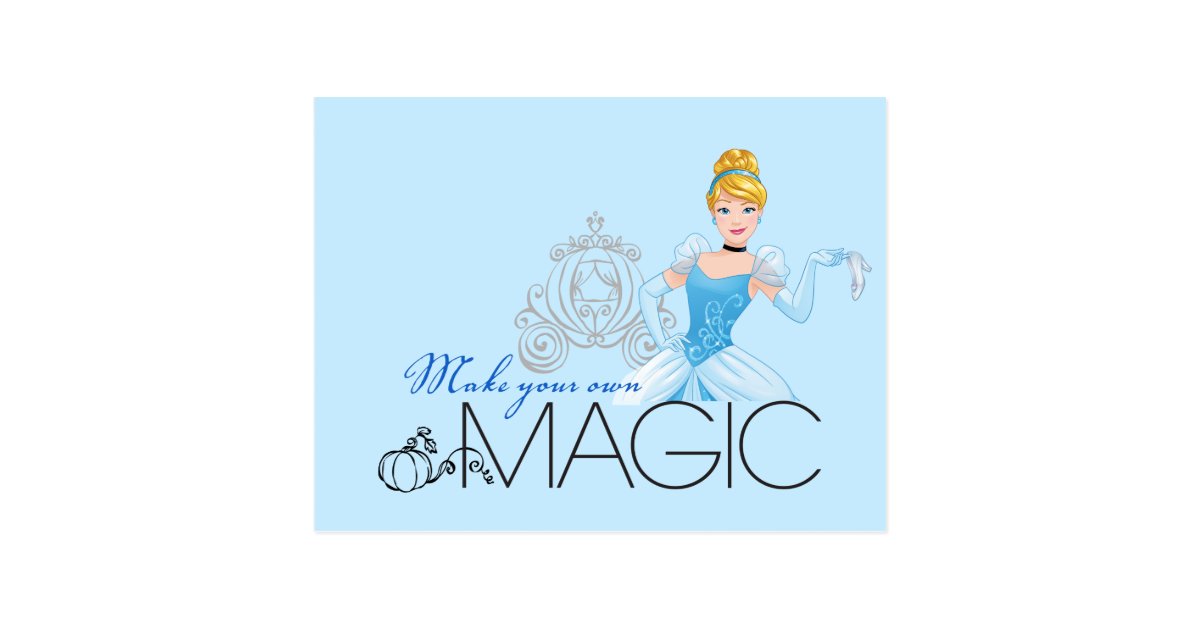 Cinderella | Make Your Own Magic Postcard | Zazzle.com