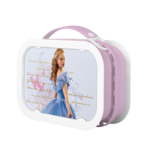 Cinderella Photo With Letter Lunch Box | Zazzle