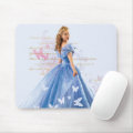 Cinderella Photo With Letter Mouse Pad | Zazzle