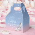 Cinderella Shoe Light Blue and Pink Quinceañera Favor Boxes | Zazzle