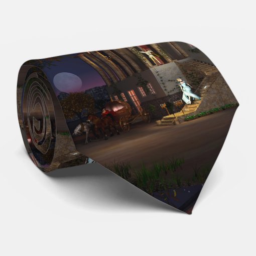 Cinderella's Coach Neck Tie | Zazzle