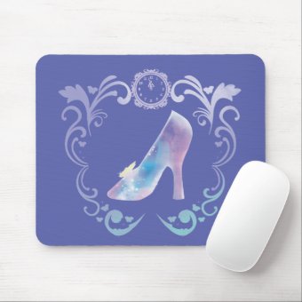 Cinderella's Glass Slipper Mouse Pad | Zazzle