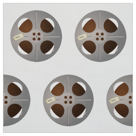 Film Reel Pattern Fabric | Zazzle.com