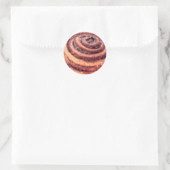 Cinnamon roll sticker | Zazzle
