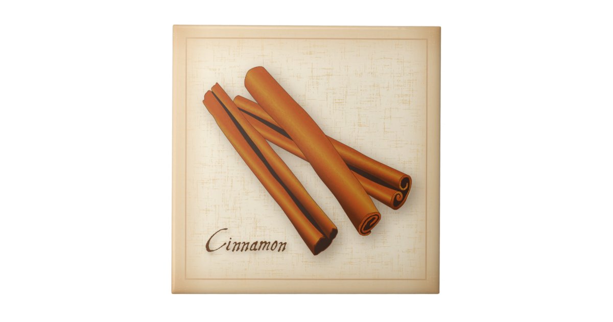 Cinnamon Spice Ceramic Tile | Zazzle