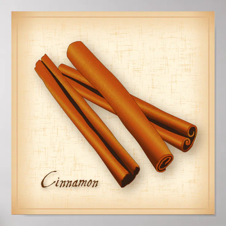 Cinnamon Spice Poster | Zazzle