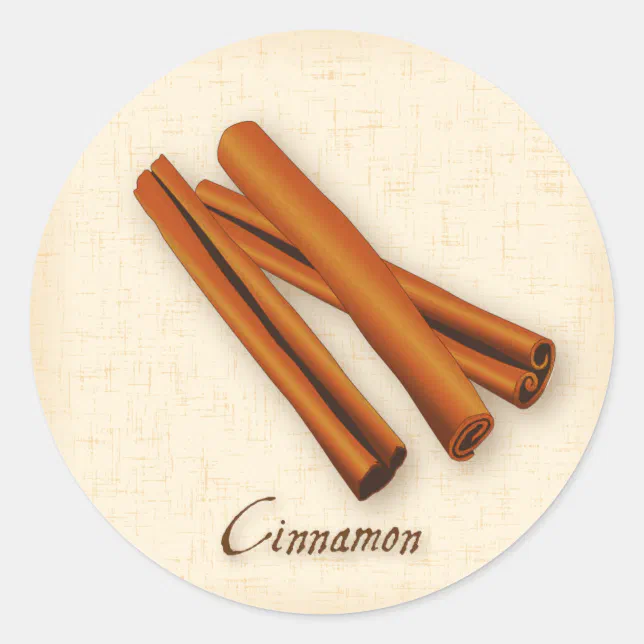 Cinnamon Stickers | Zazzle