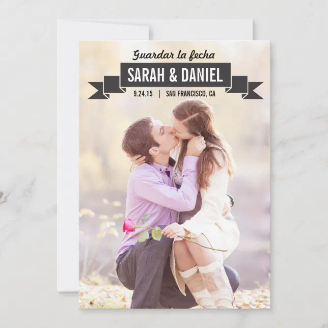 Cinta Encanto las tarjetas de fecha Holiday Card | Zazzle