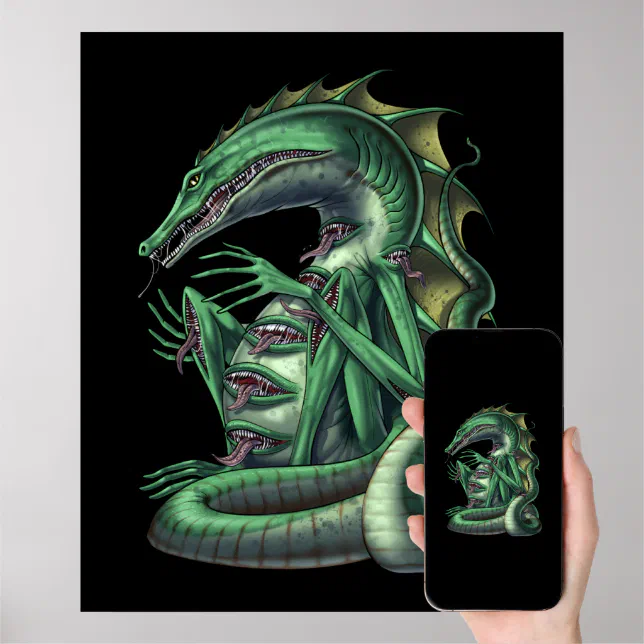 CipactliAztec Mythology Creature Cipactli Poster | Zazzle