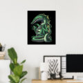 CipactliAztec Mythology Creature Cipactli Poster | Zazzle
