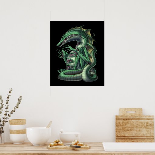 CipactliAztec Mythology Creature Cipactli Poster | Zazzle