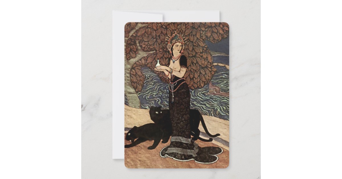 “Circe the Enchantress” by Edmund Dulac Invitation | Zazzle