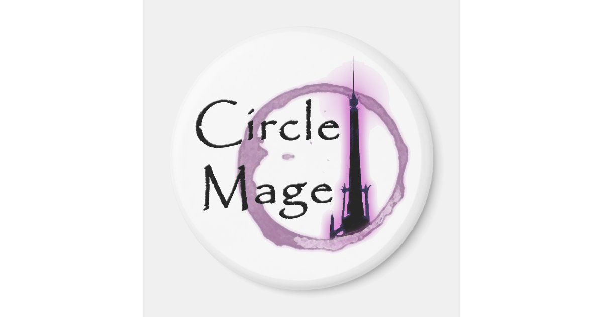 Circle Mage! magnet | Zazzle