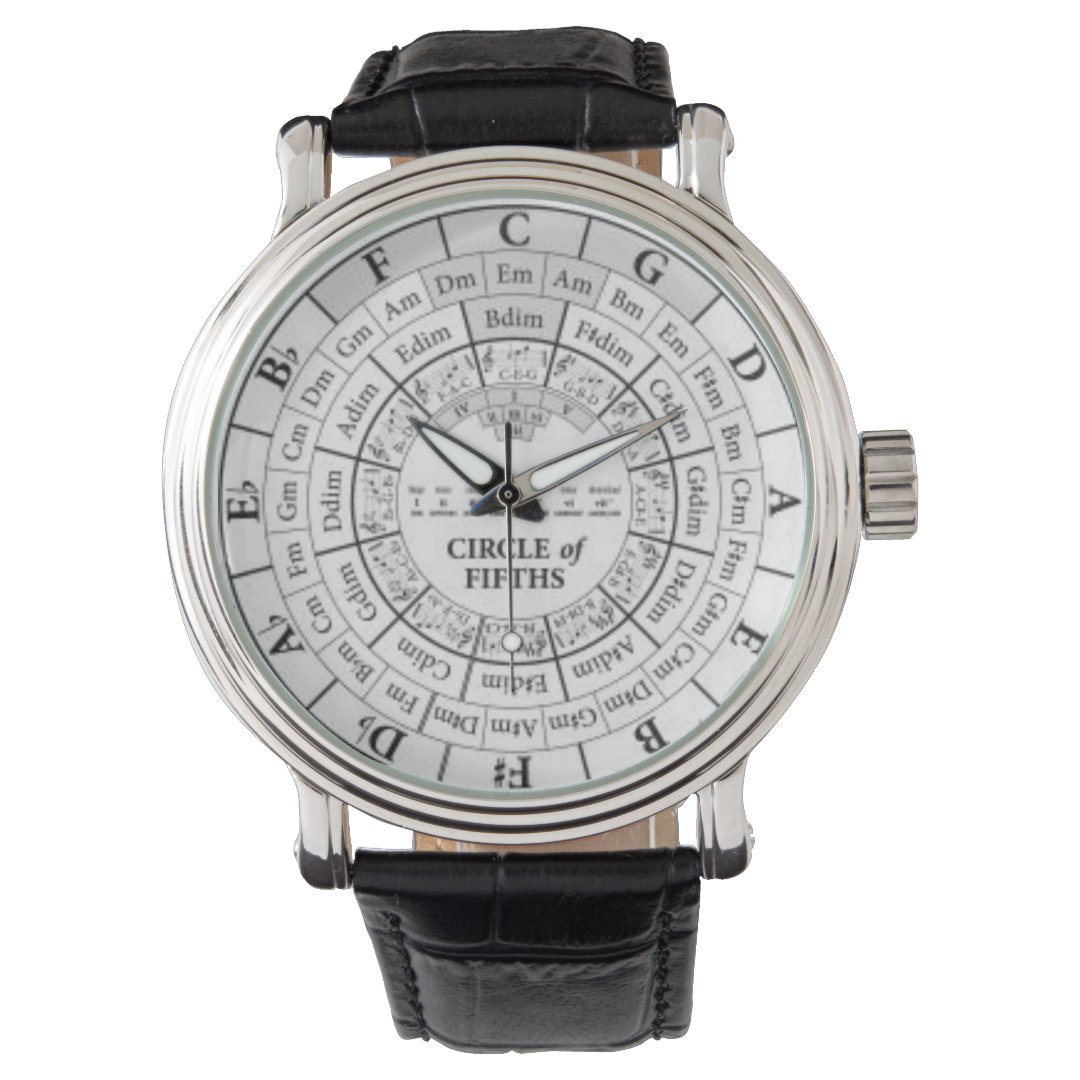 Circle of Fifths Watch | Zazzle