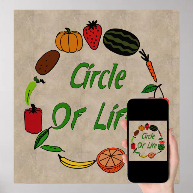 Circle Of Life Poster | Zazzle