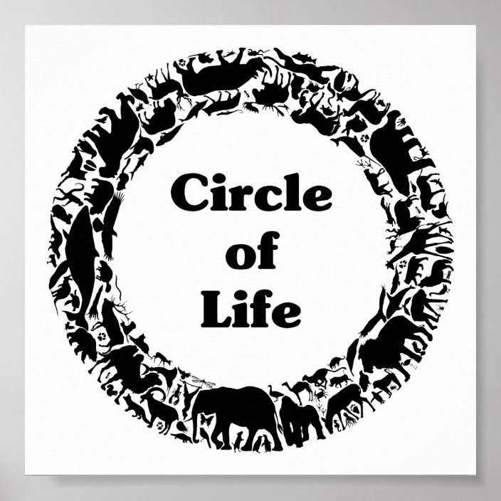 Circle of life poster | Zazzle