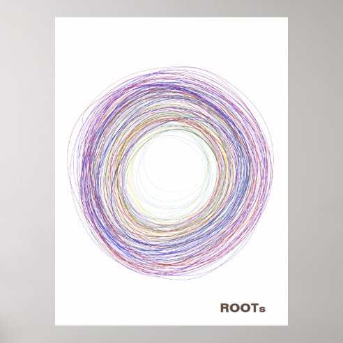Fun Circles Design Posters & Prints | Zazzle