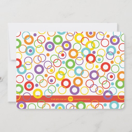 Circles Invitation | Zazzle