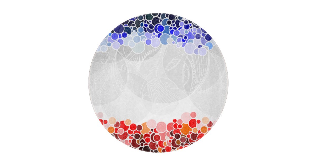 CIRCLES PATTERN CUTTING BOARD | Zazzle