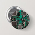 Circuit board button | Zazzle