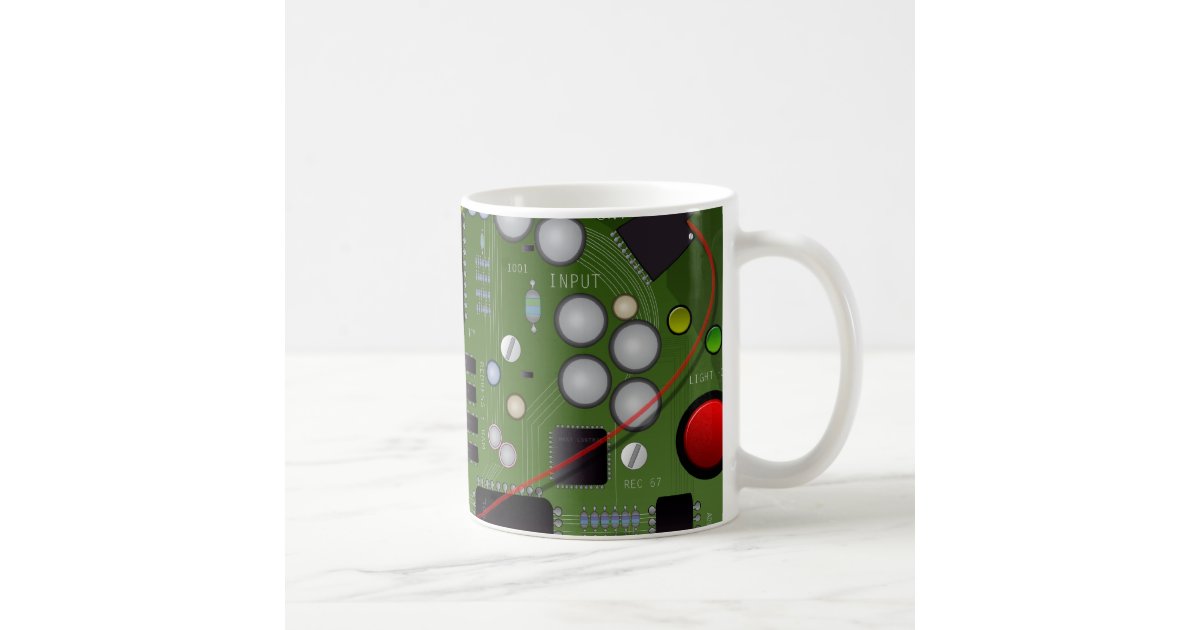 Circuit Board Coffee Mug | Zazzle
