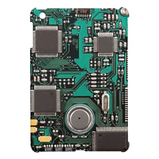 Circuit board cover for the iPad mini | Zazzle.com