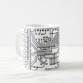 Circuit Board Custom Mug | Zazzle