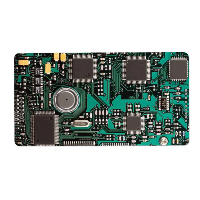 Circuit board label | Zazzle