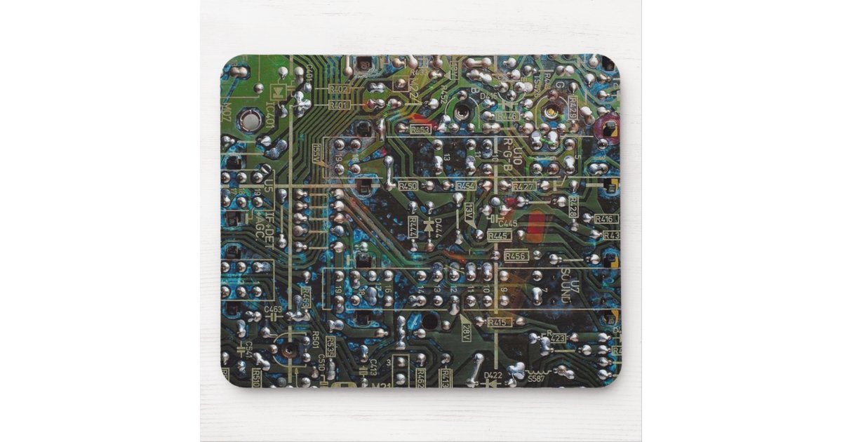 Circuit Board Mouse Pad | Zazzle