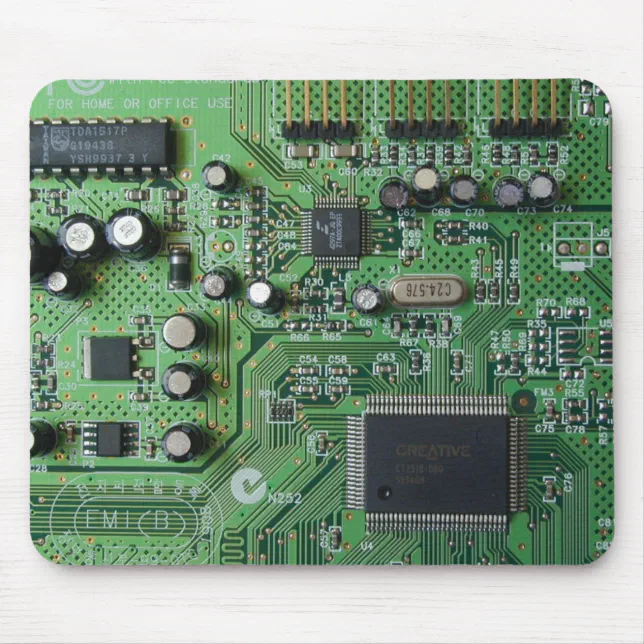 Circuit Board Mousepad | Zazzle