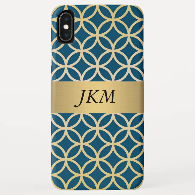 Circular Gold Pattern Case-Mate iPhone Case | Zazzle