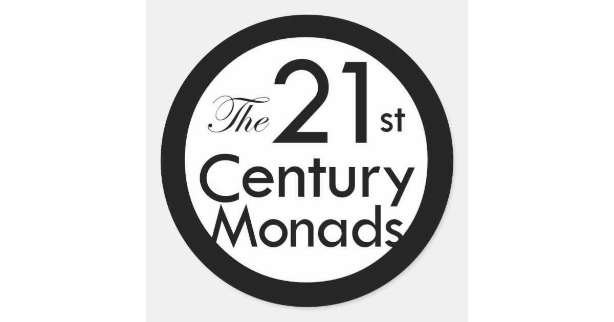 Circular Monads Sticker | Zazzle