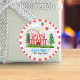 Circus Carnival Theme Birthday Party Classic Round Sticker | Zazzle