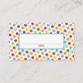 Circus Clown Punch Card | Zazzle