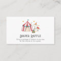 Circus Diaper Raffle Ticket | Circus Baby Shower Enclosure Card | Zazzle