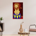 Circus Lion Poster Print | Zazzle