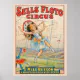 Circus Poster Of Tight-Rope Walker With A Parasol | Zazzle