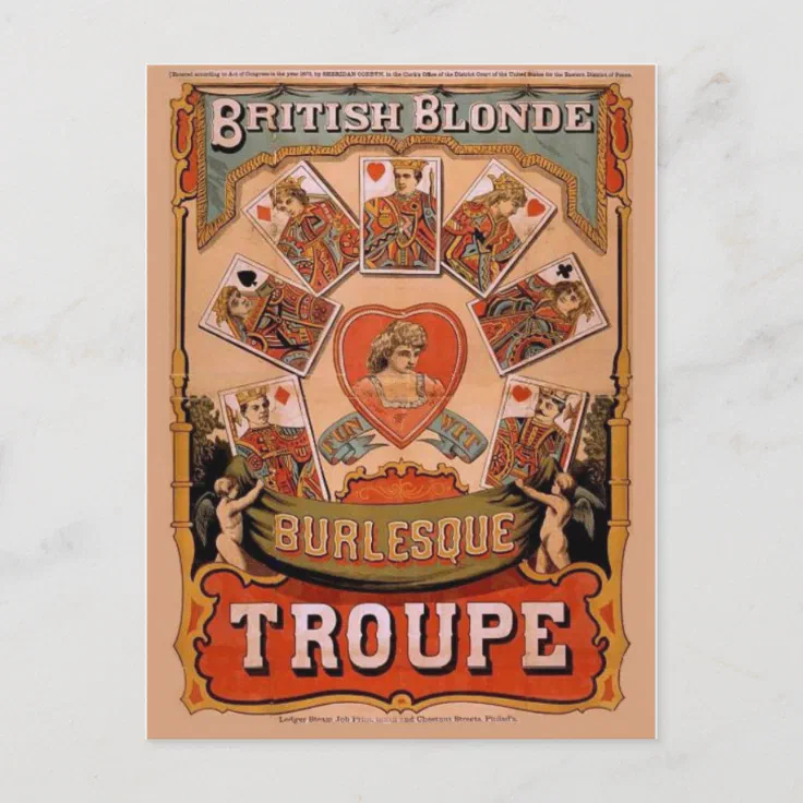 Circus Poster Postcard | Zazzle